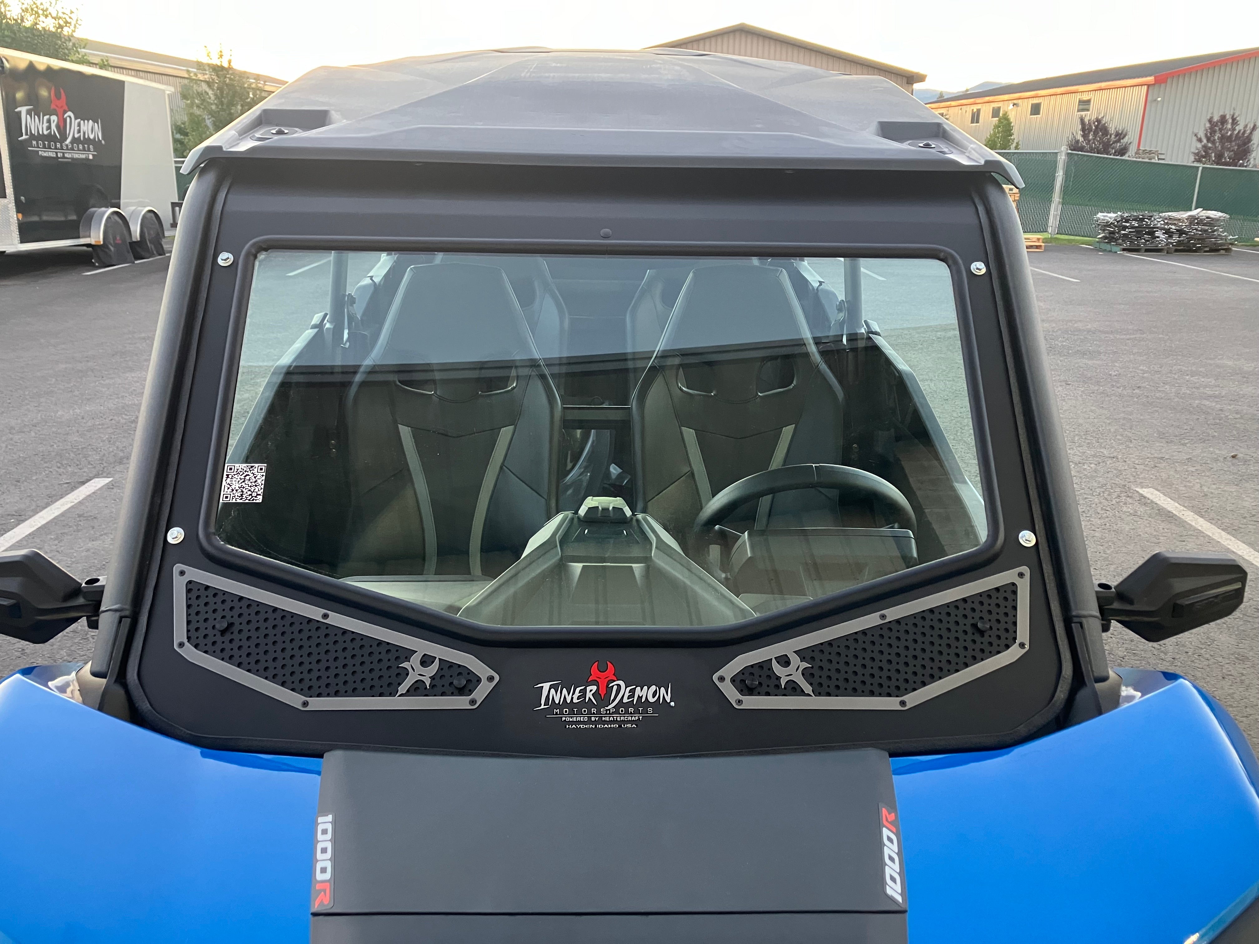 Can Am Commander/ Maverick S Vented Glass Windshield – HeaterCraft ...