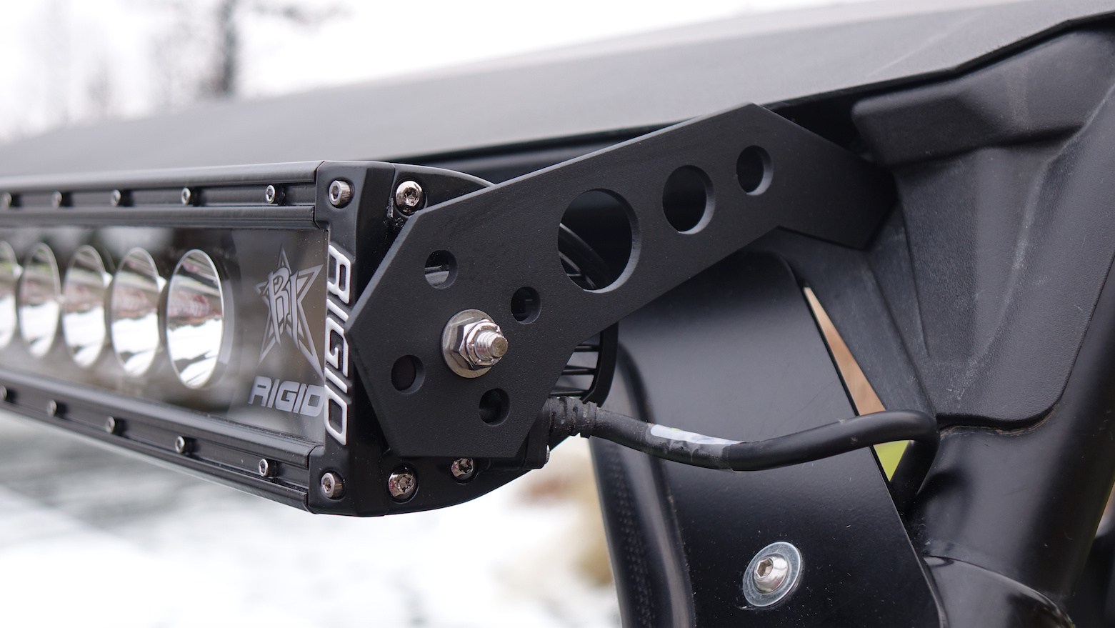 5 Position 30" LED Light Bar Mount for Polaris RZR XP 1000, RZR 900 ...