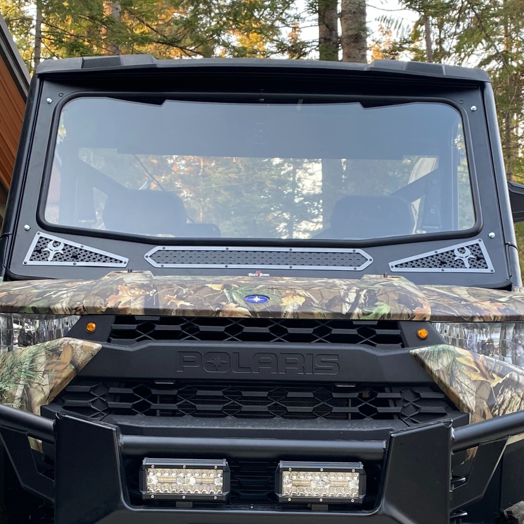 2018+ Polaris Ranger 1000 Glass Windshield – HeaterCraft Products LLC.
