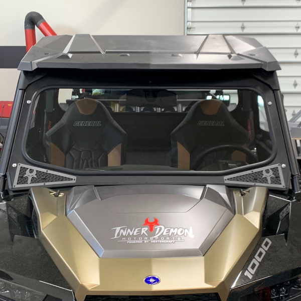 US made Polaris General Vented Glass Windshield – HeaterCraft Products LLC.