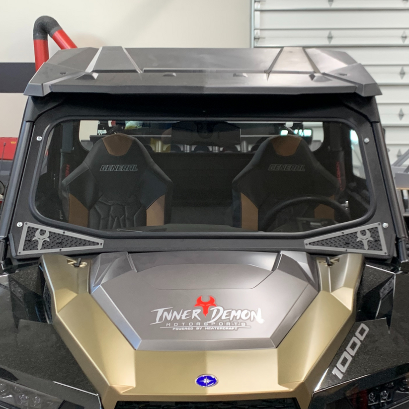 US made Polaris General Vented Glass Windshield – HeaterCraft Products LLC.