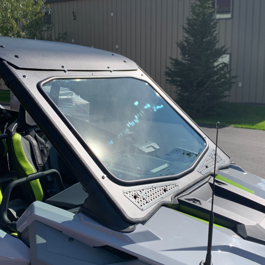 Polaris XP/ XP Pro / XP Pro R / Turbo R Glass Windshield 2019-2024 ...